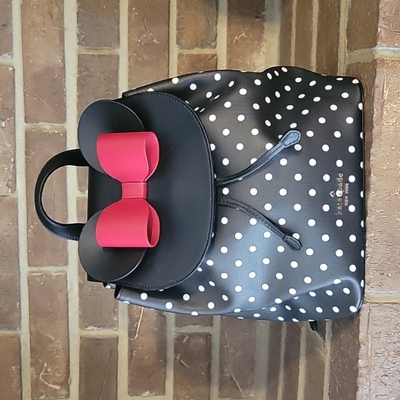 kate spade | Bags | Disney X Kate Spade New York Minnie Mouse Backpack ...